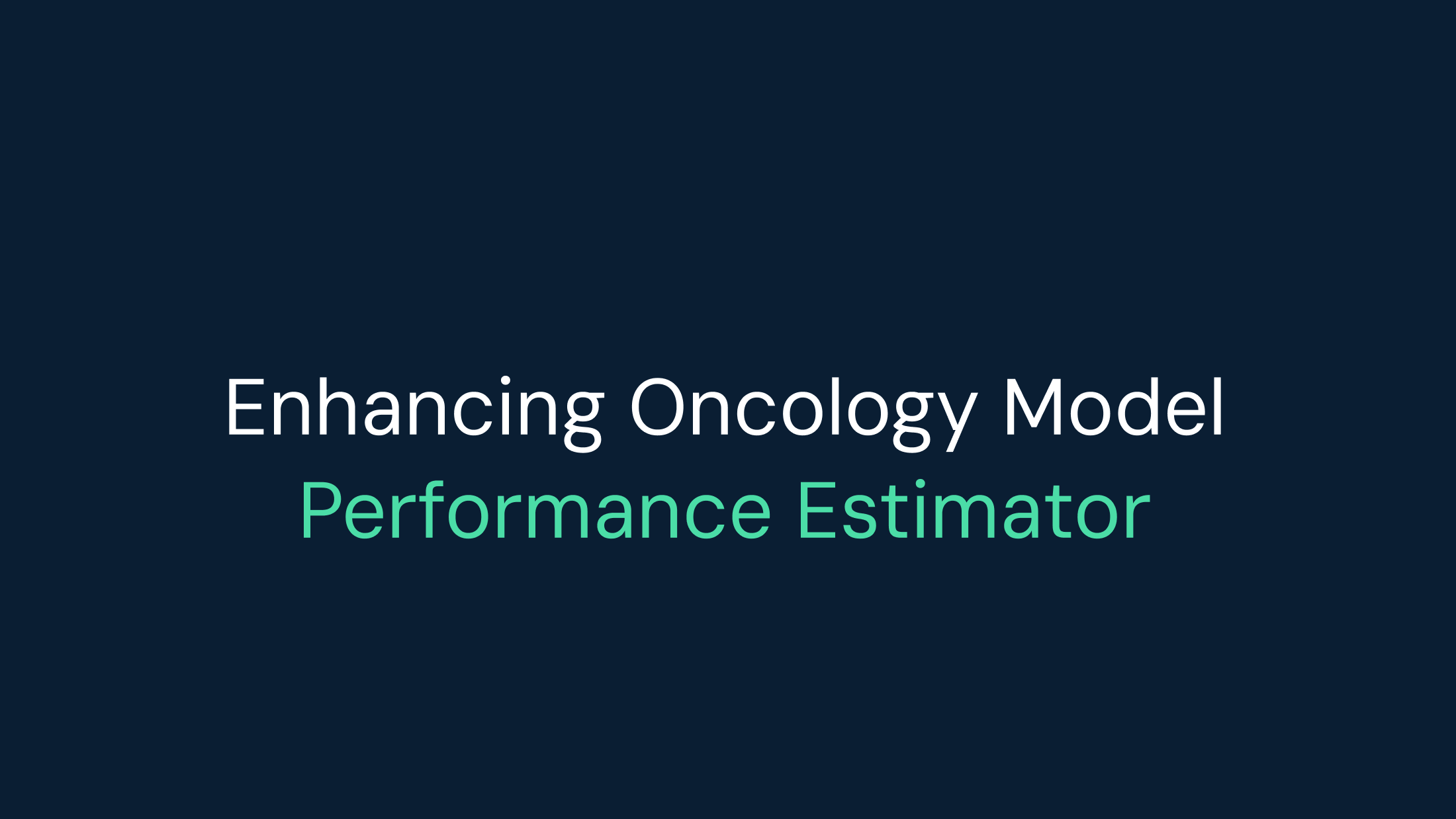 EOM Performance Estimator, by Trilliant Health
